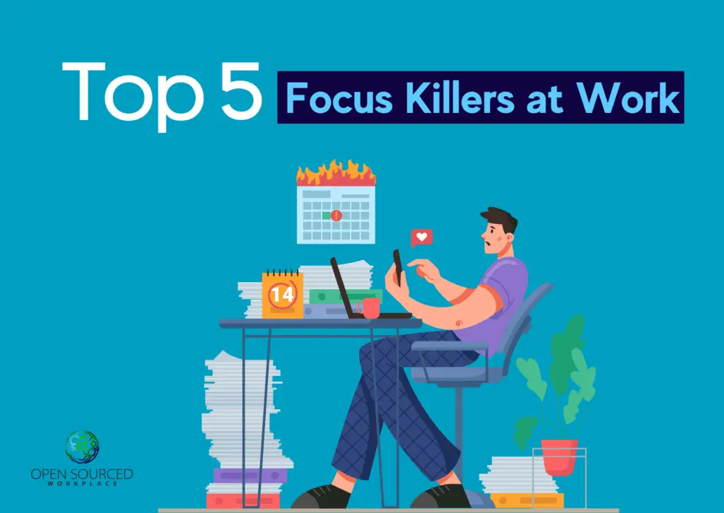 Top 5 Focus Killers at Work – Open Sourced Workplace